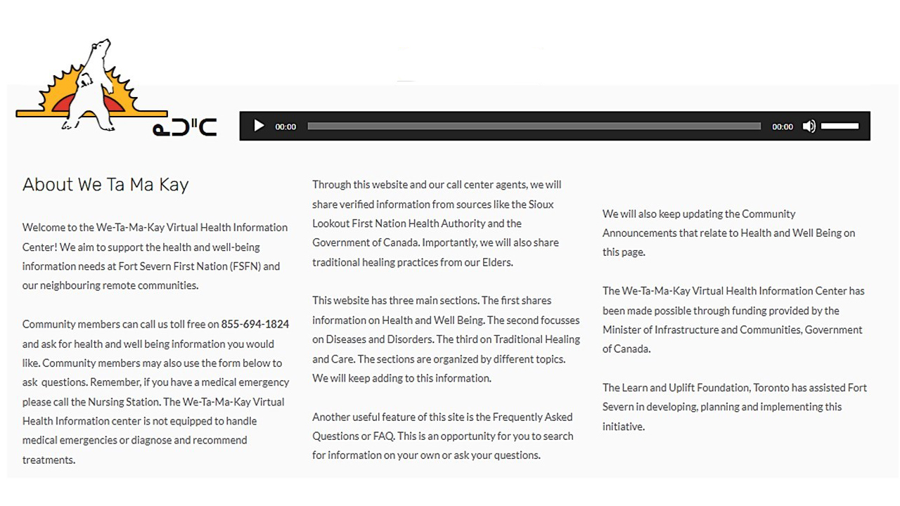 Fort Severn – The Learn and Uplift Foundation